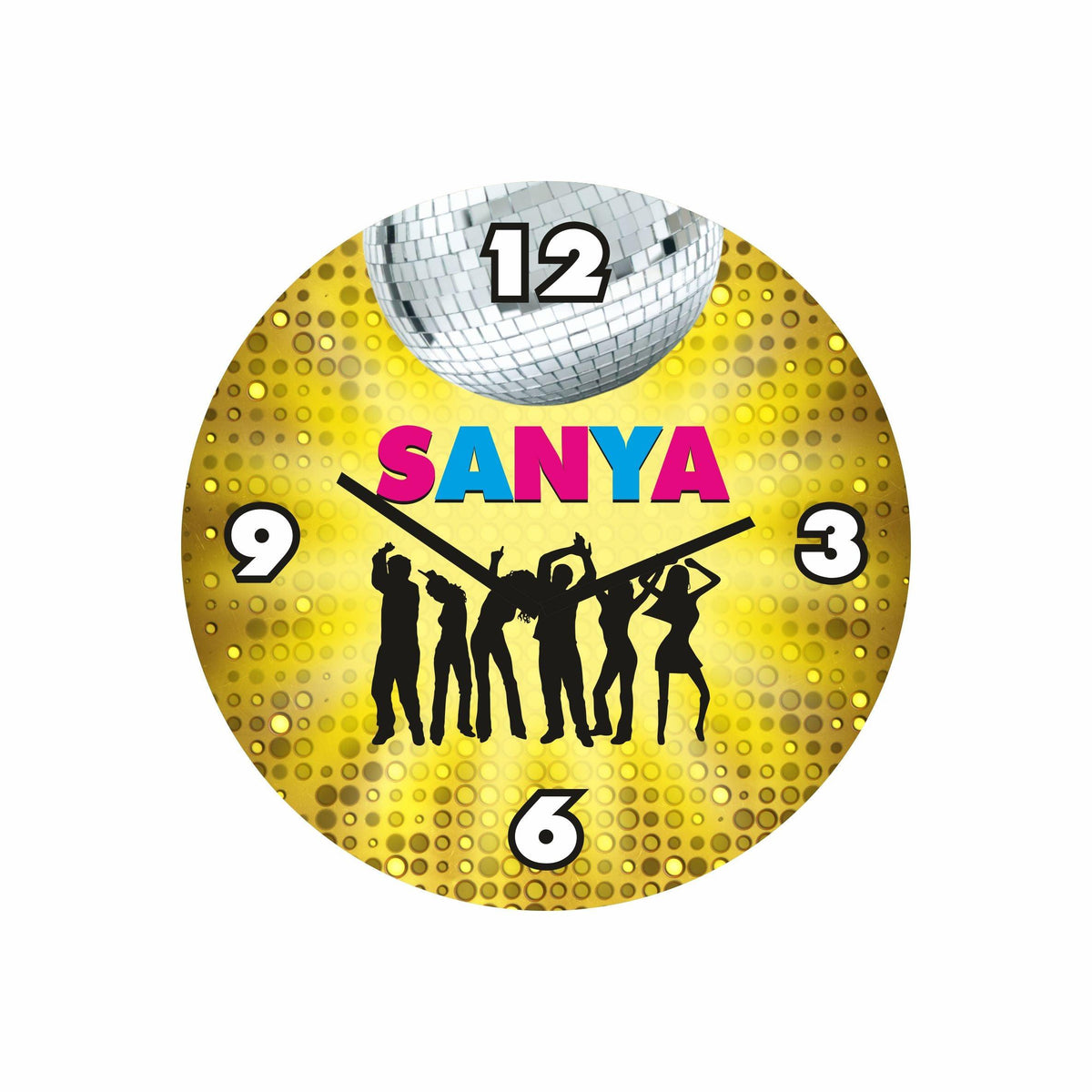 Disco Personalized Clocks | Disco return gifts – PRETTY UR PARTY