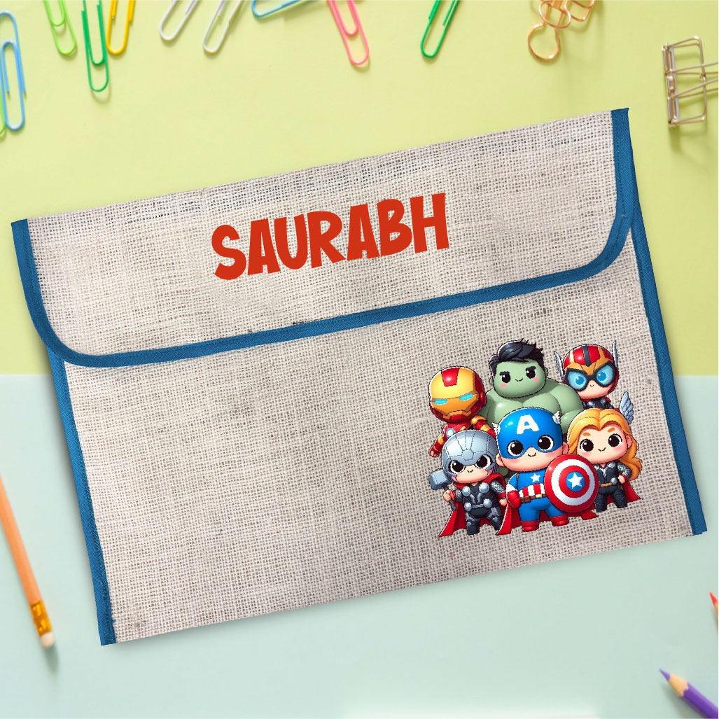 Superhero theme Jute Folder Bag – PRETTY UR PARTY