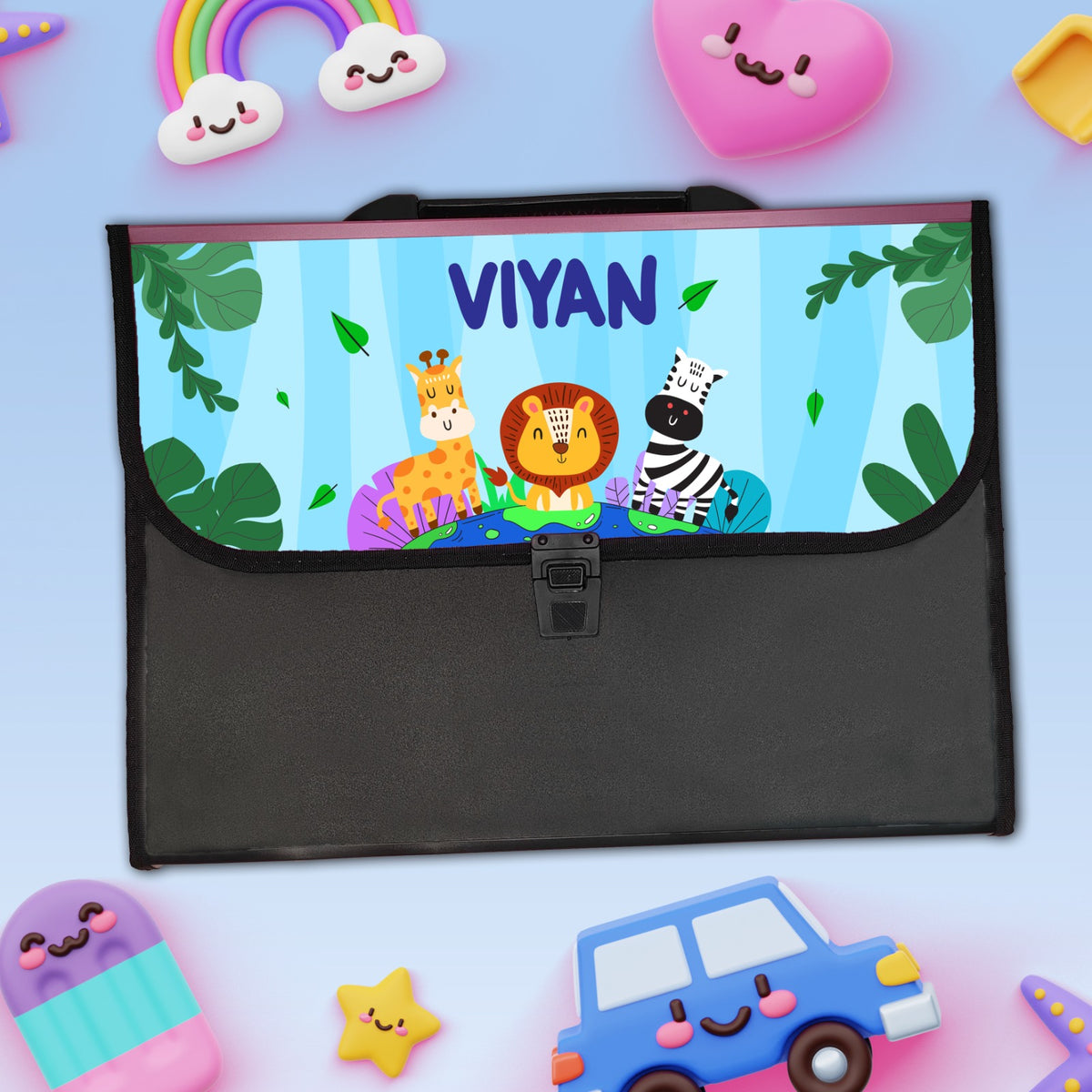 Jungle Animals Piano Folder for School | Kids Sheets Folder – PRETTY UR ...