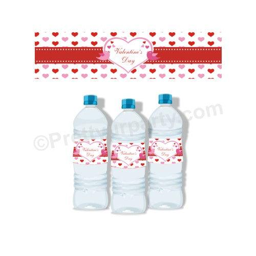 Valentines Water Bottle Labels – PRETTY UR PARTY