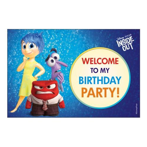 Inside Out Theme Entrance Banner | Inside Out Door Sign – PRETTY UR PARTY