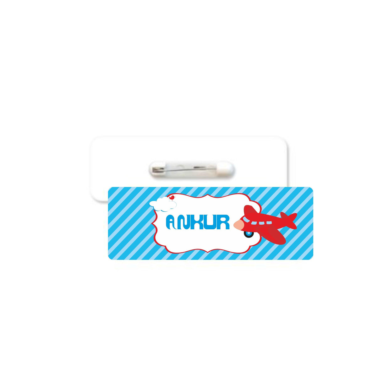 Airlines Theme Badge / Name Tag – PRETTY UR PARTY