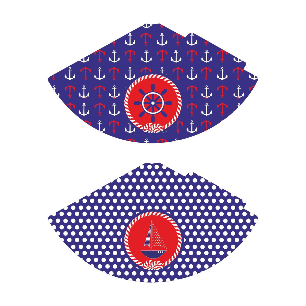 Nautical Theme Hats | Nautical party hats | Nautical caps – PRETTY UR PARTY
