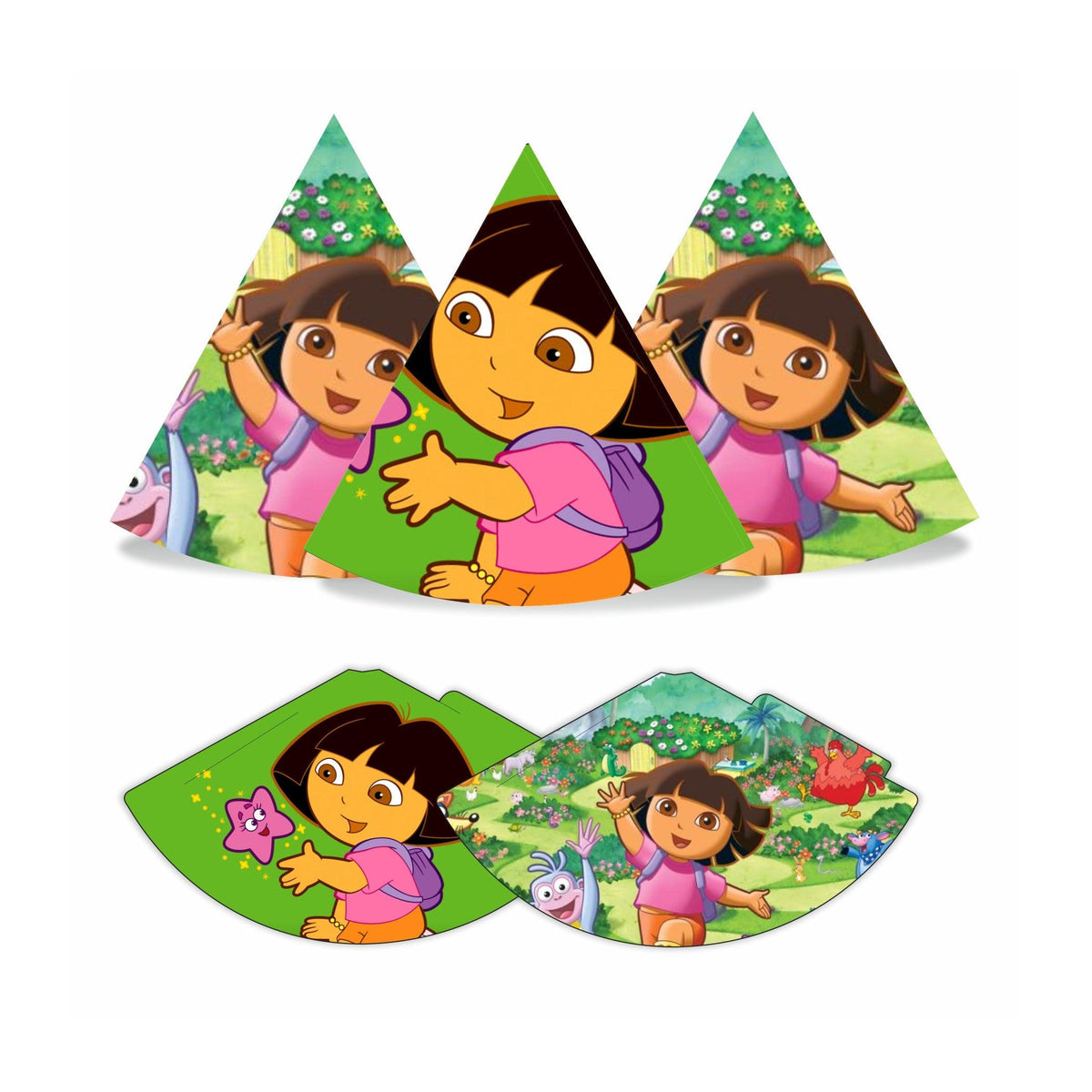 Dora The Explorer Theme Hats | Dora party Caps | Birthday caps – PRETTY ...
