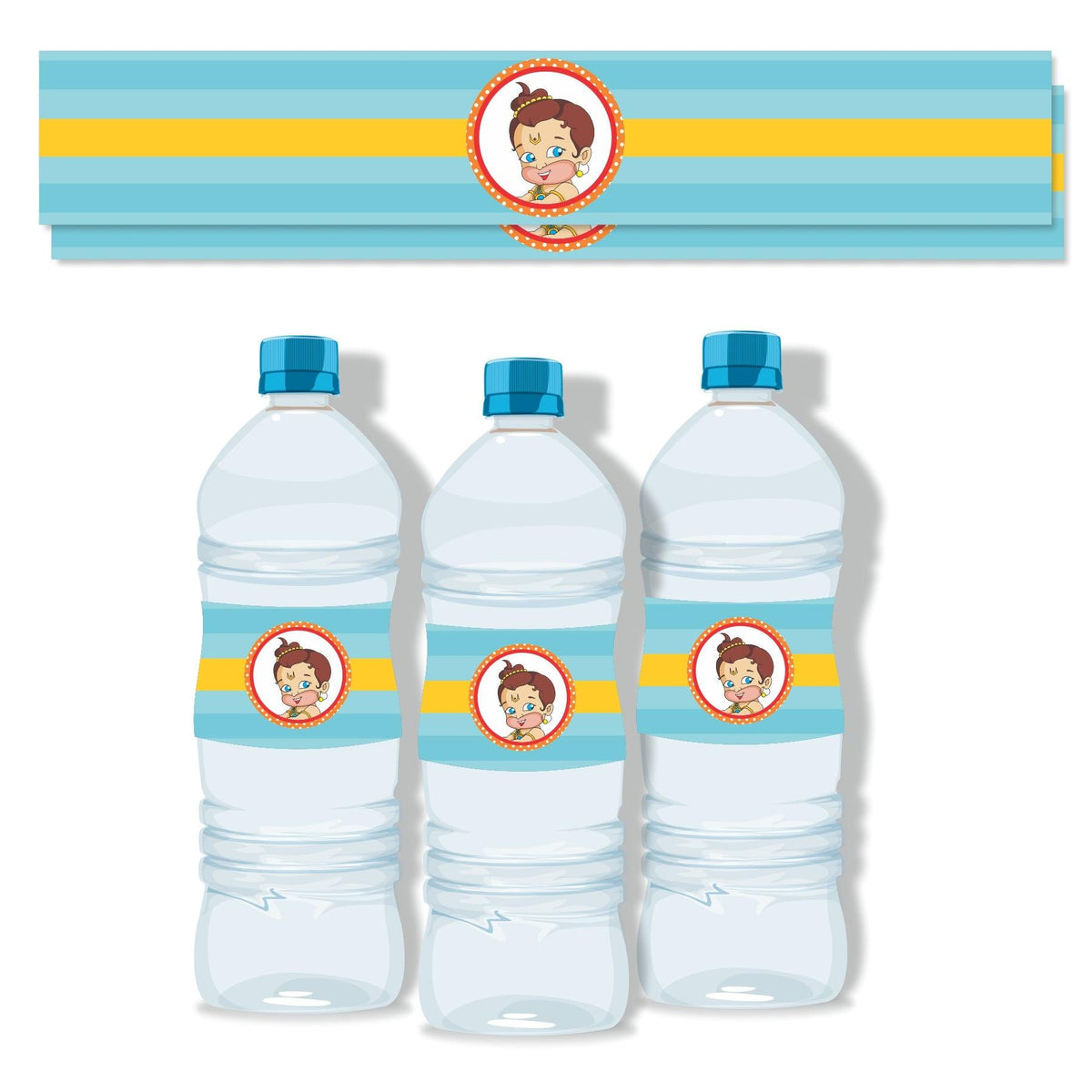 Hanuman Theme Water Bottle Labels – PRETTY UR PARTY