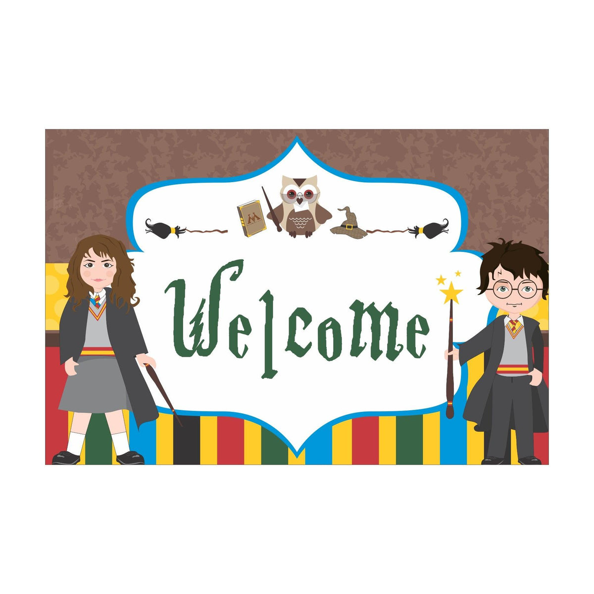 Harry Potter Entrance Banner Harry Potter Door Sign Pretty Ur Party