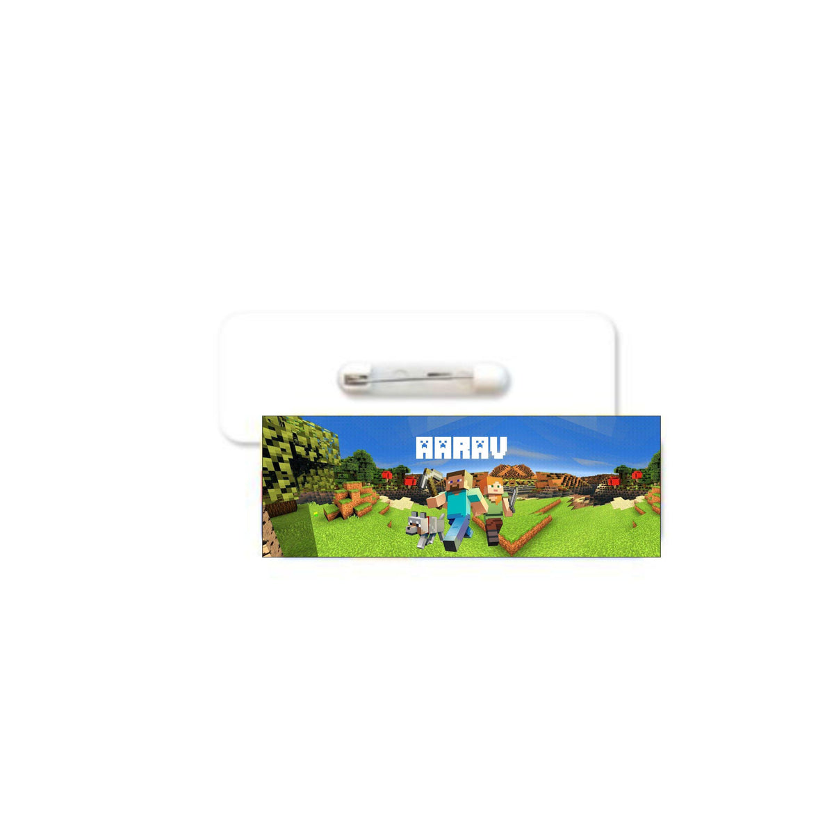 Minecraft Badge / Name Tag – PRETTY UR PARTY
