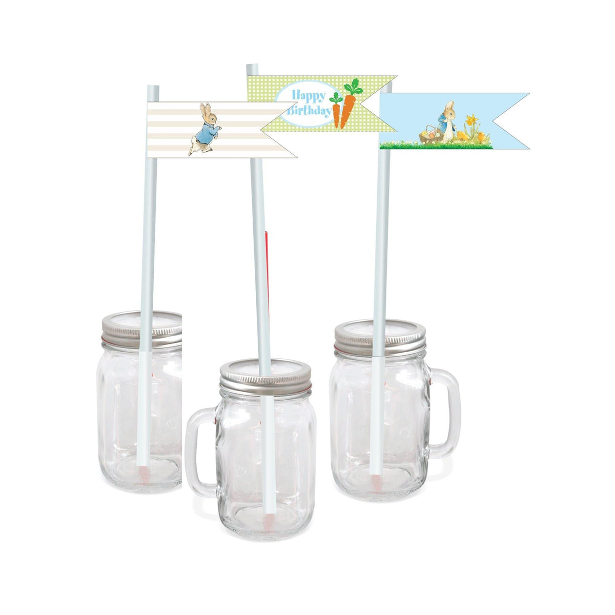 Peter Rabbit Theme Drink Straws |Peter Rabbit Party Straws – PRETTY UR ...