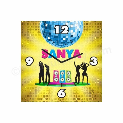 Disco Personalized Clocks | Disco return gifts – PRETTY UR PARTY