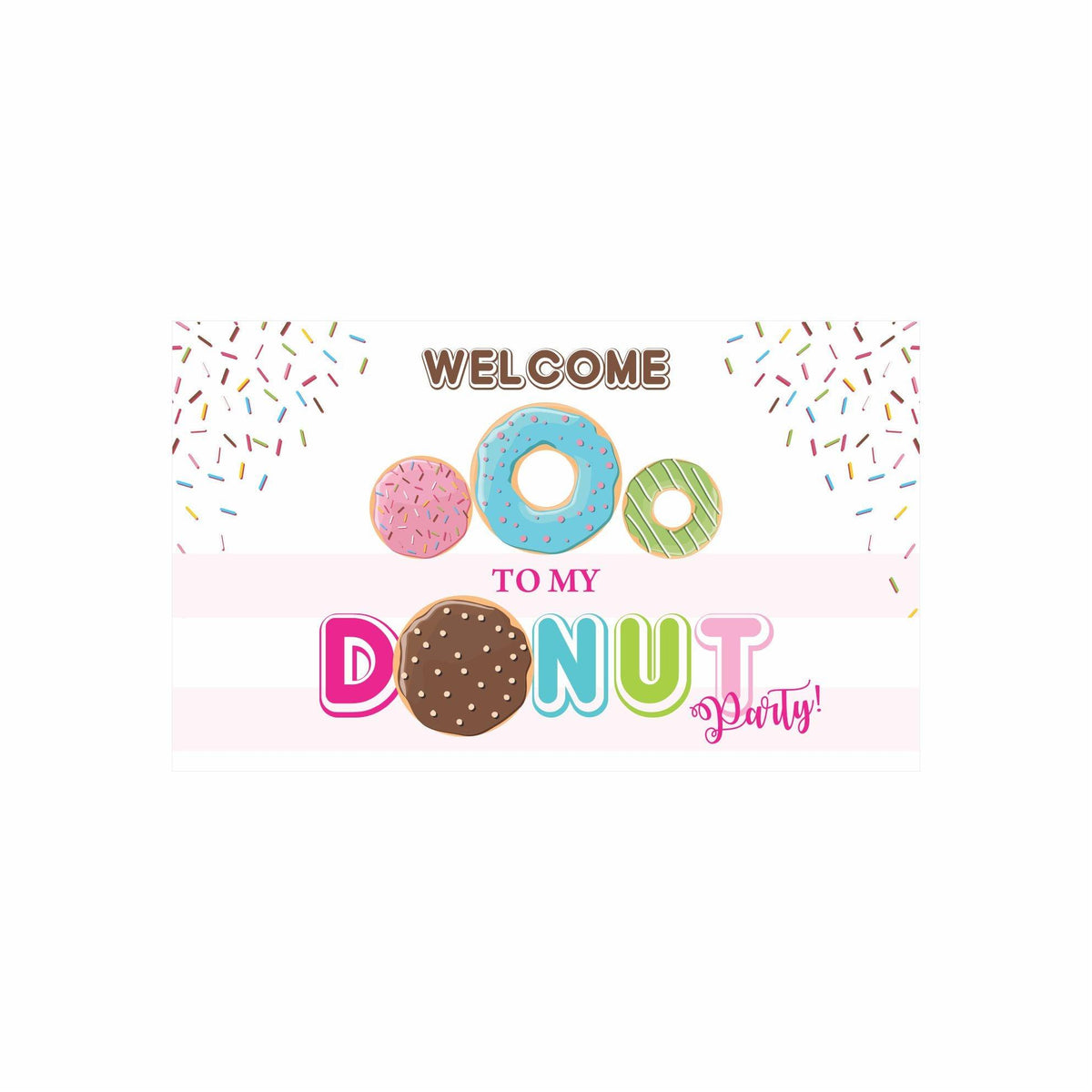 Donut Entrance Banner | Donut Sign – PRETTY UR PARTY