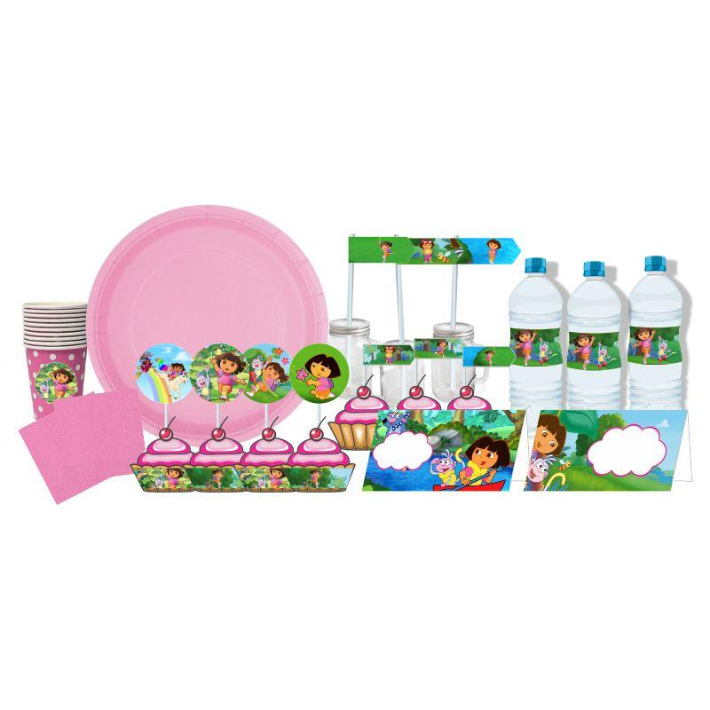 Dora the Explorer Tableware Package – PRETTY UR PARTY