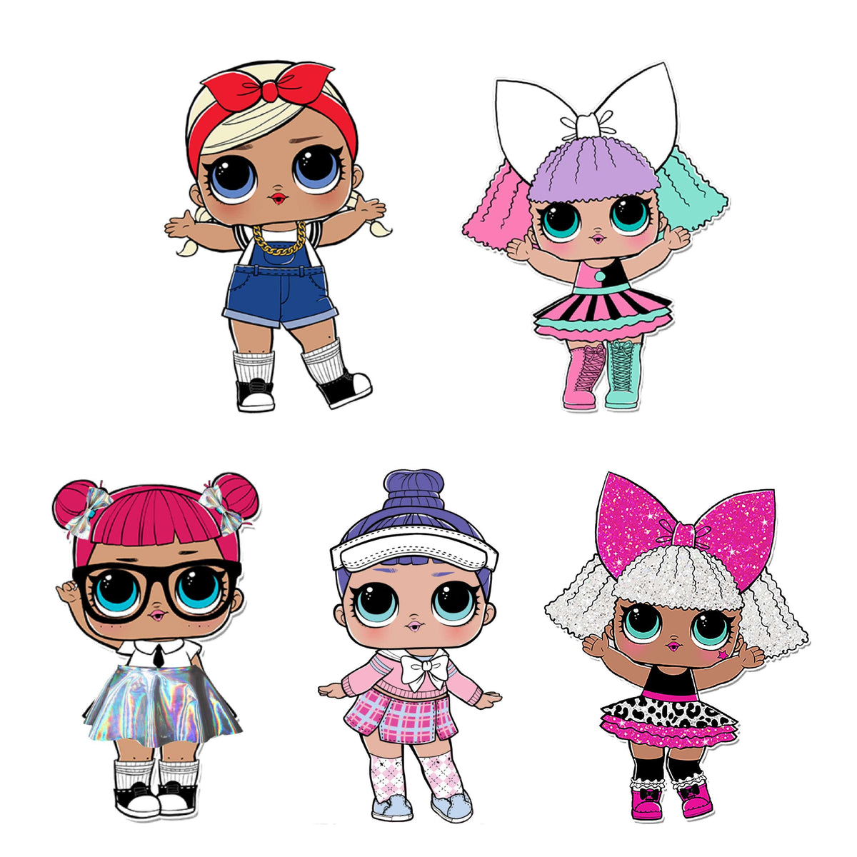 LOL Surprise Theme Cutouts – PRETTY UR PARTY