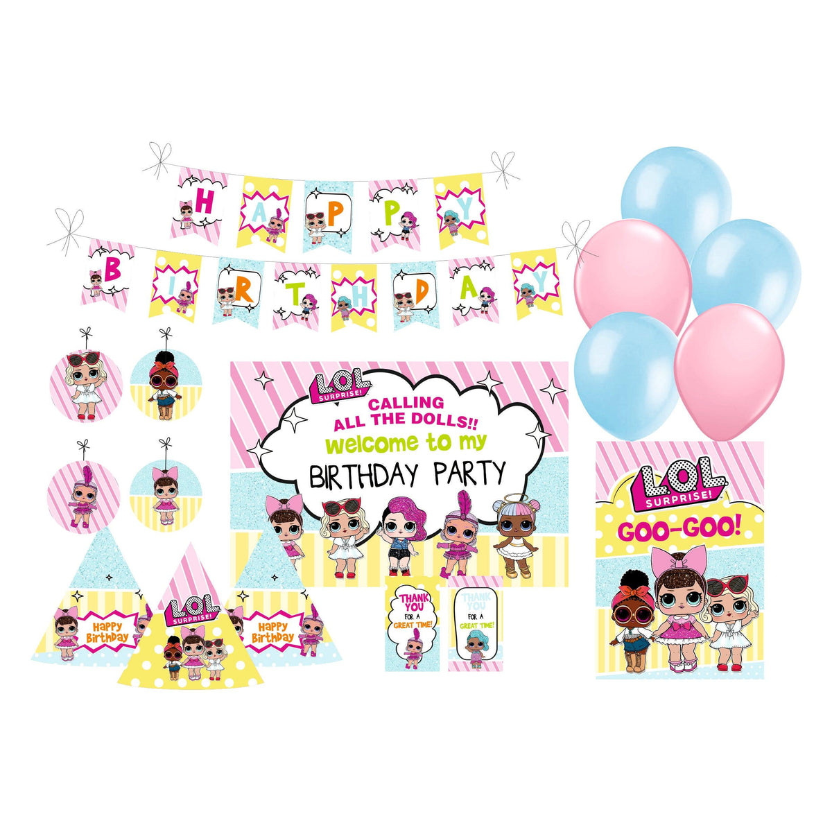 LOL Surprise Theme Party Package – PRETTY UR PARTY