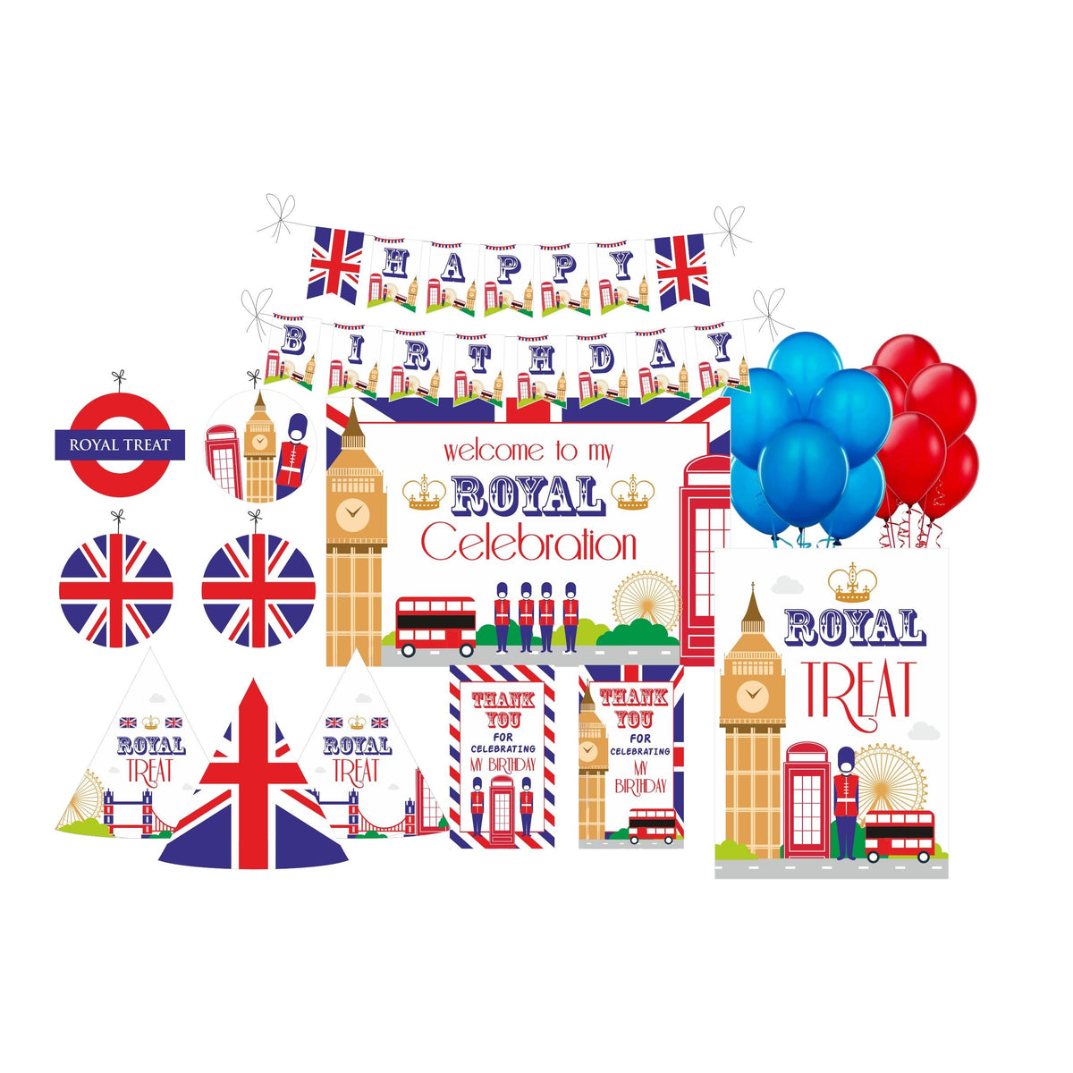 London Theme Party Package – PRETTY UR PARTY