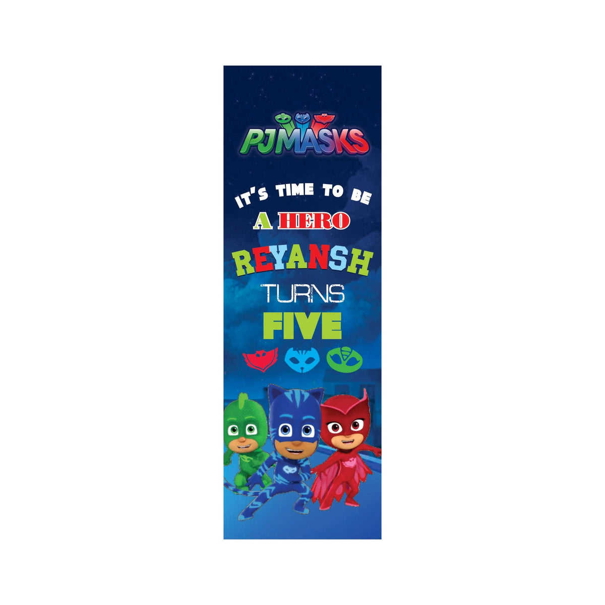 PJ Masks Door Banner – PRETTY UR PARTY