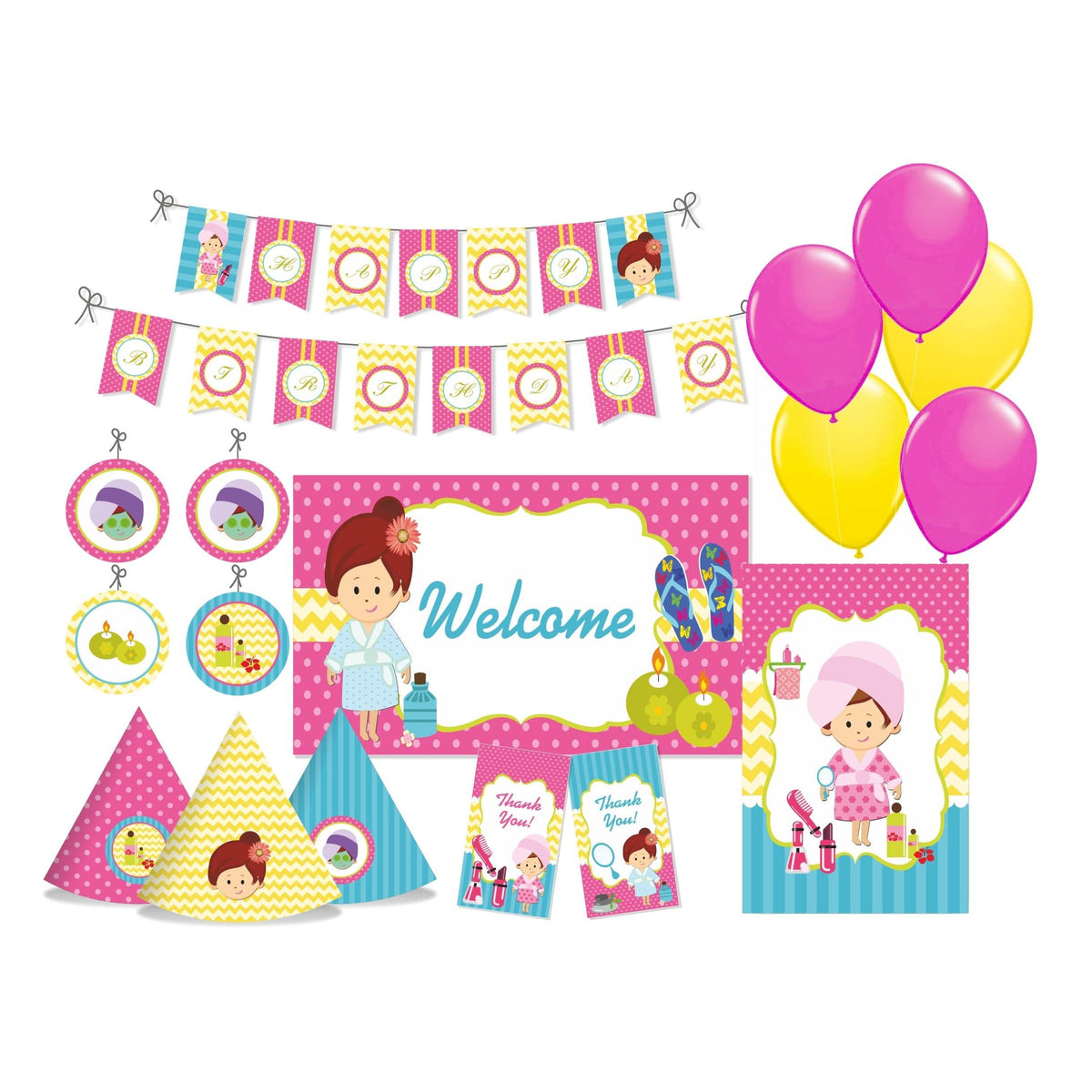 Spa Theme Party Package – PRETTY UR PARTY