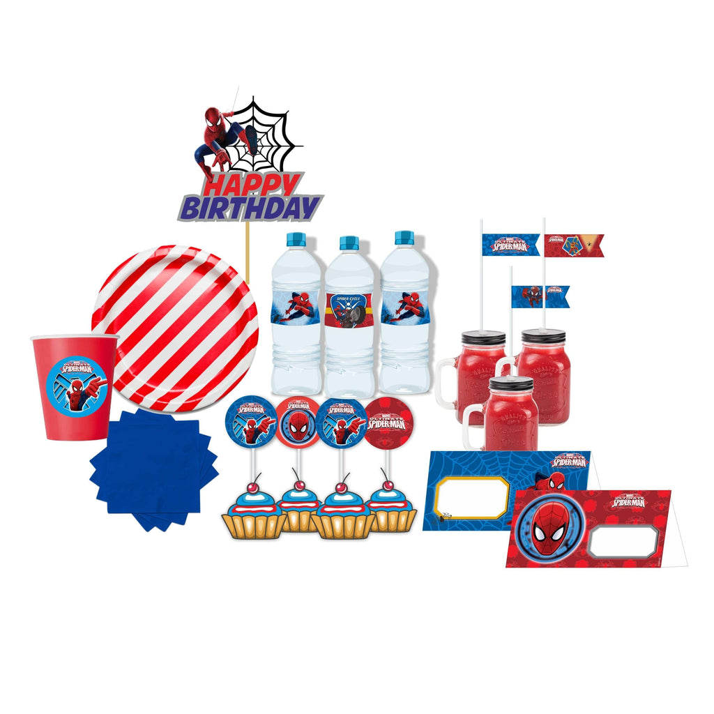 Marvel Spider-Man Tableware Package - 67 pieces Pack – PRETTY UR PARTY
