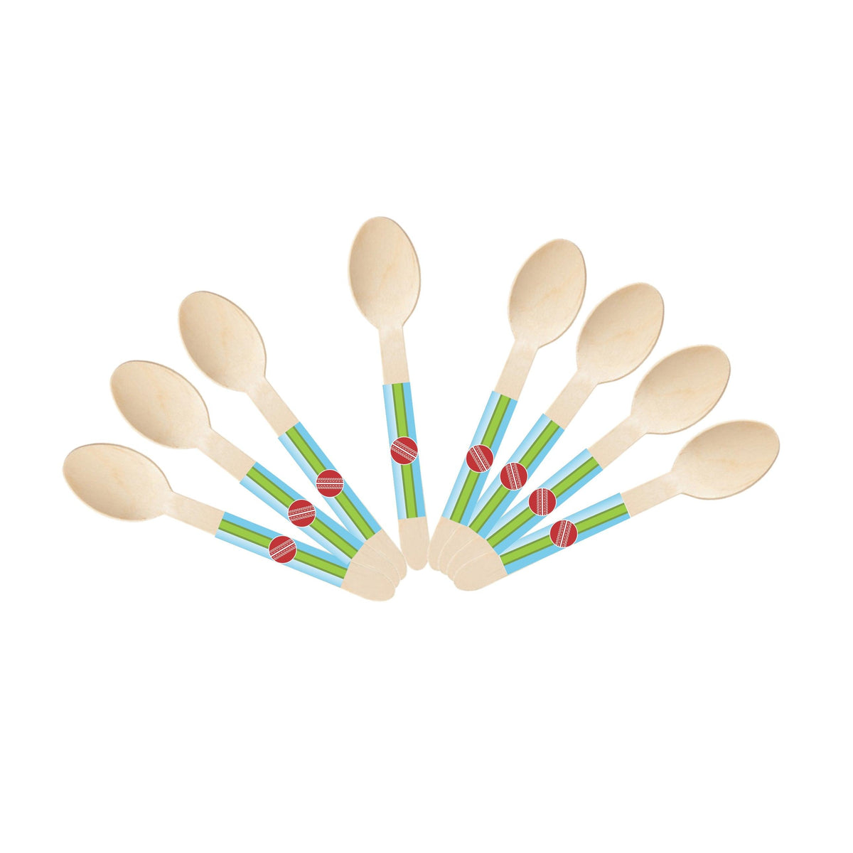 Cricket Theme Spoons – PRETTY UR PARTY