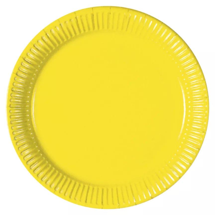 Yellow Paper Plates | Yellow Plate Supplies – PRETTY UR PARTY