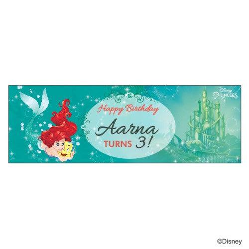 Personalized Ariel / The little Mermaid Birthday Banner 36in – PRETTY ...