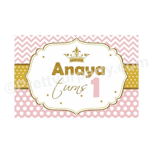 Royal Princess Theme Backdrop – PRETTY UR PARTY