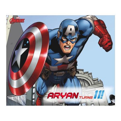 Captain America Backdrop – PRETTY UR PARTY