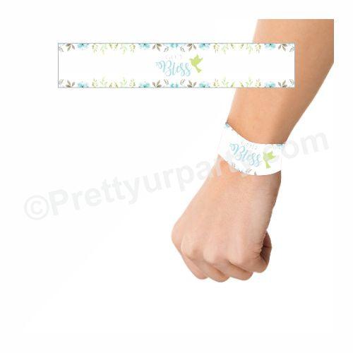 Baptism Theme Wrist Bands – PRETTY UR PARTY