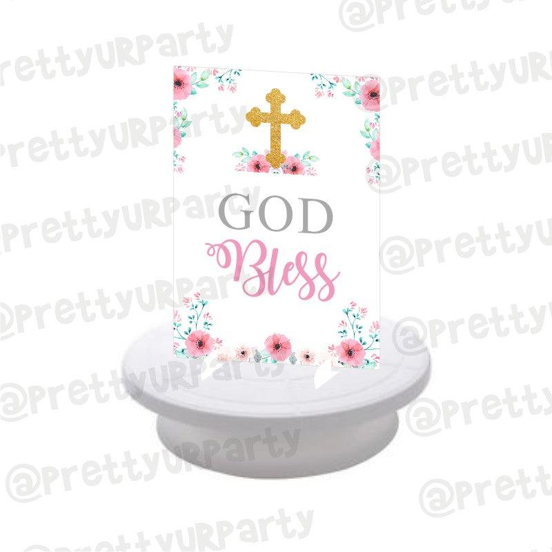 Baptism Theme Centerpieces | Baptism Themed centerpieces – PRETTY UR PARTY