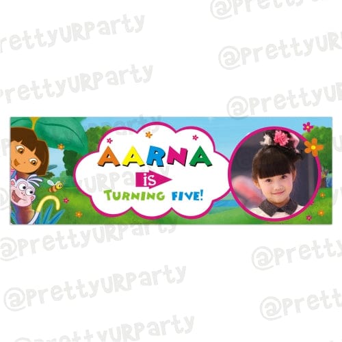 Dora The Explorer Birthday Banner
