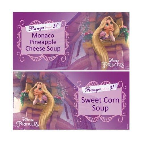 Tangled / Rapunzel Food Labels | Buffet Table Cards – PRETTY UR PARTY