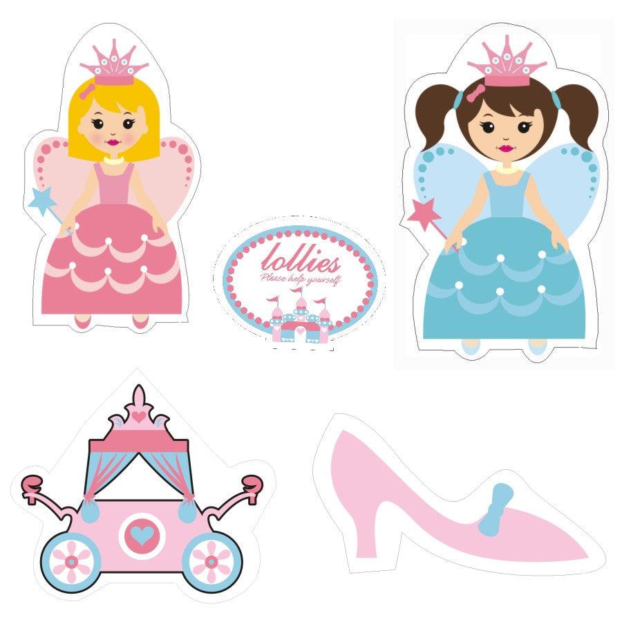 Fairy Princess Theme Cutouts – PRETTY UR PARTY