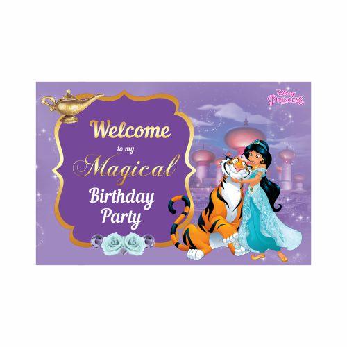 Jasmine and Aladdin Entrance Banner | Jasmine and Aladdin Sign – PRETTY ...