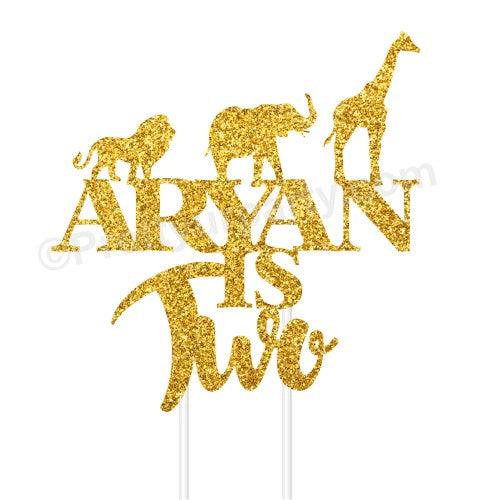 Jungle Theme Cake Topper – PRETTY UR PARTY
