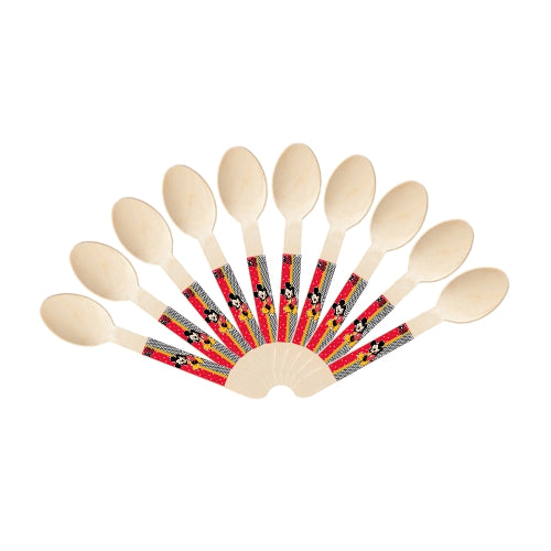 Mickey Mouse Theme Spoons – PRETTY UR PARTY