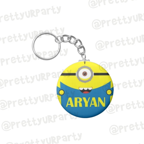Personalised Minions Keychains | Minions Return Gifts – PRETTY UR PARTY