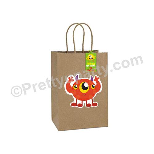Monsters gift bags – PRETTY UR PARTY