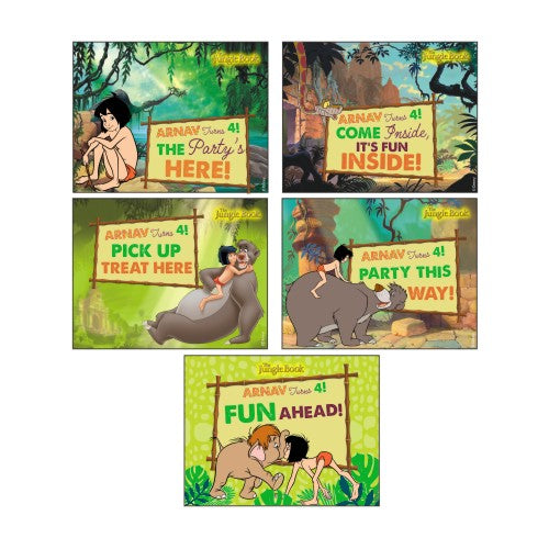 Jungle Book Party Signs – PRETTY UR PARTY