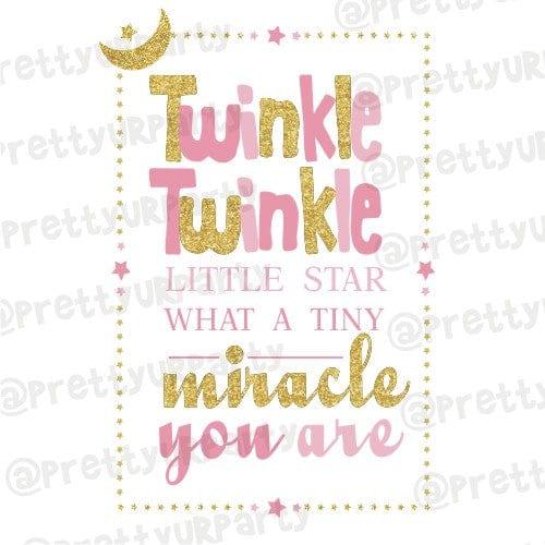Twinkle Girl Poster | Twinkle Girl Decorations – PRETTY UR PARTY