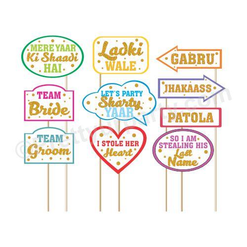 Bachelorette Photo Booth Props – PRETTY UR PARTY