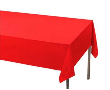 Red Plastic Table cover – PRETTY UR PARTY