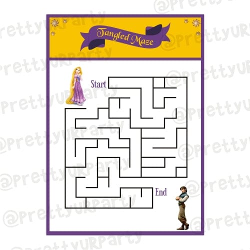 Tangled Maze Game | Buy Tangled Maze Game Online India – PRETTY UR PARTY
