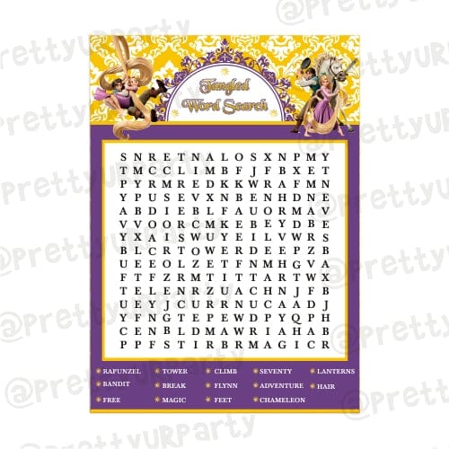 Tangled Word Search Game | Buy Tangled Word Search Game Online – PRETTY ...