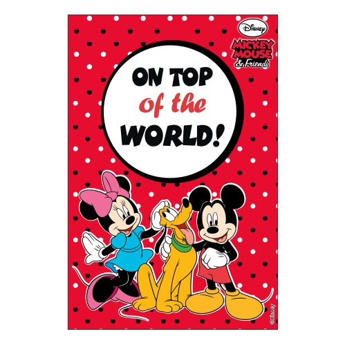 Mickey Mouse Poster Courtesy Of The Walt Disney Archives