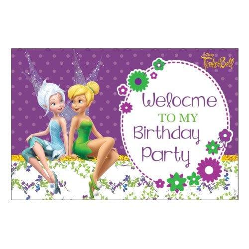 Tinkerbell Party Theme Entrance Banner | Tinkerbell Party Door Sign ...